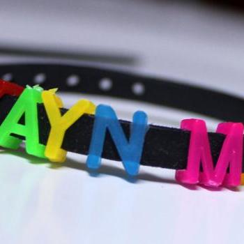 One Direction Bracelet Zayn Malik Colored Letters on Luulla