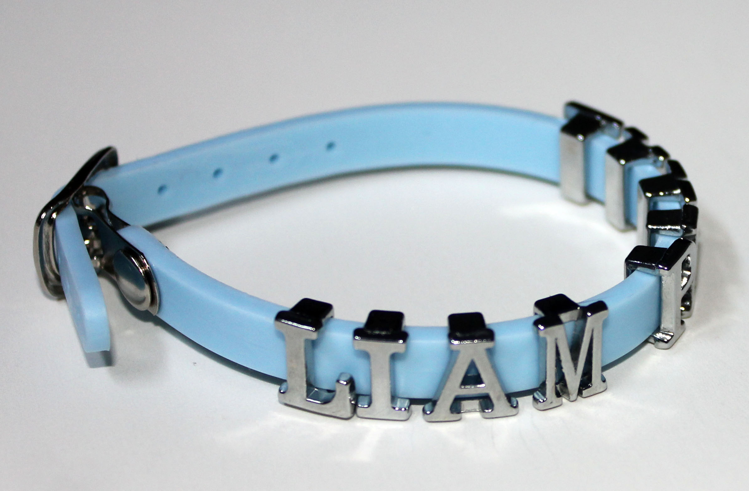 One Direction Bracelet -blue Wristband - Liam Payne- Nickel Letters on ...